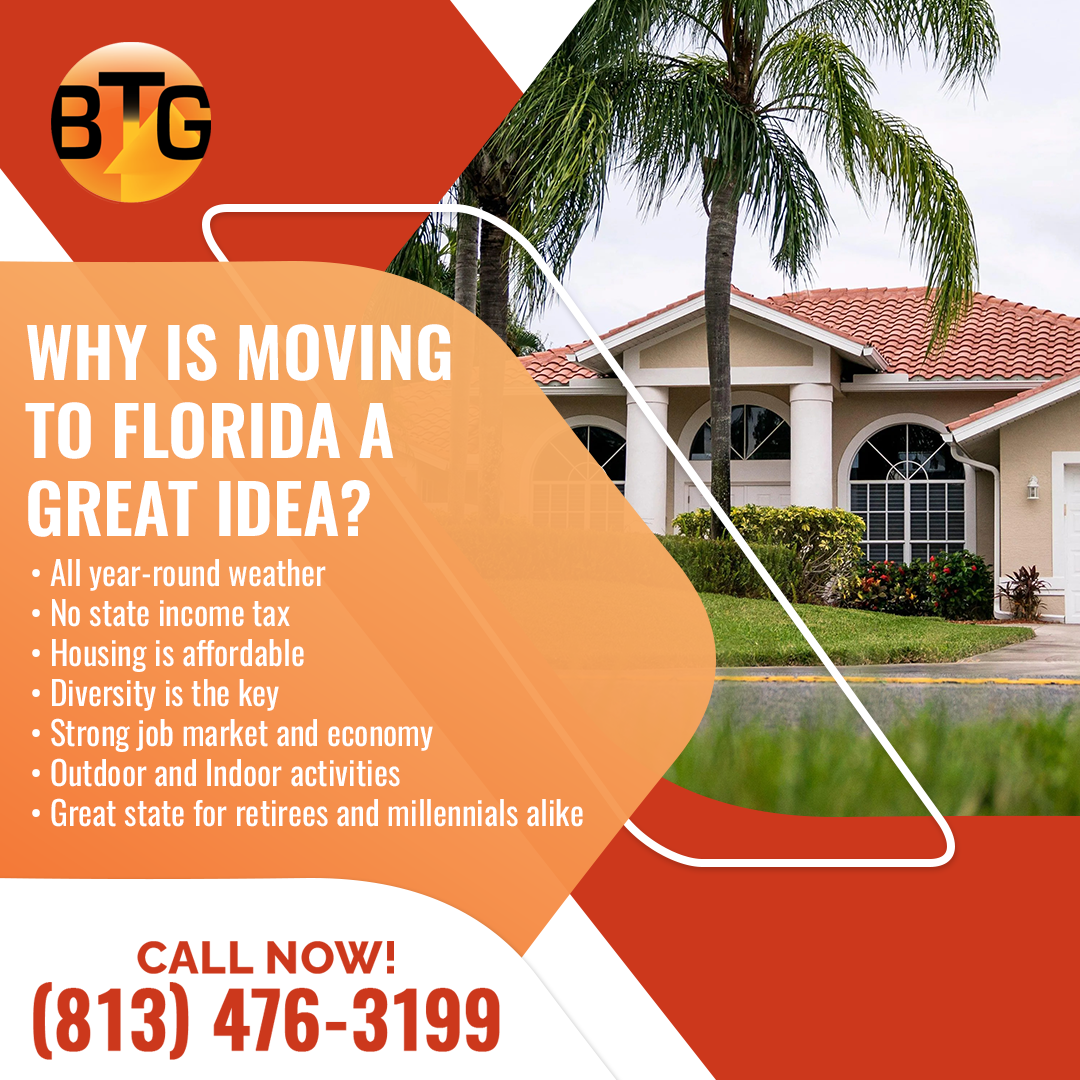 Why is moving to Florida a great idea? | Tampa Wholesale Real Estate